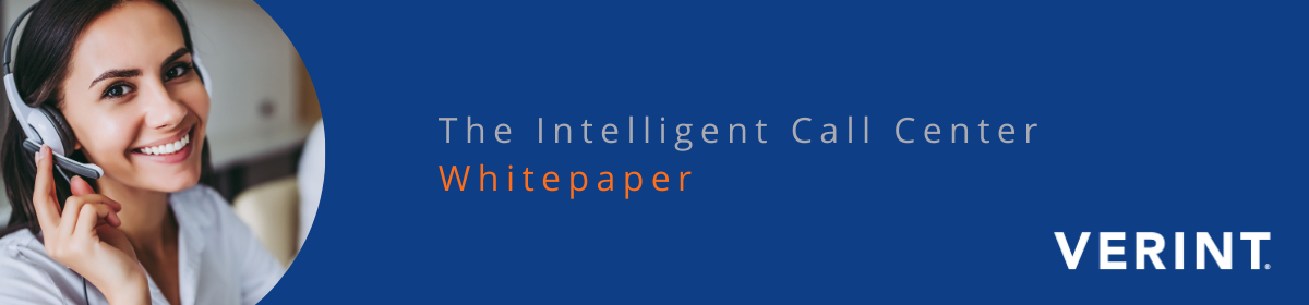 Verint | The Intelligent Call Center